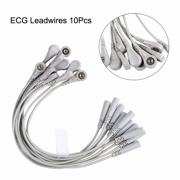 ECG and EKG Cable Electrodes Adapter 4.0 Banana Shift To Snap Leadwires ...