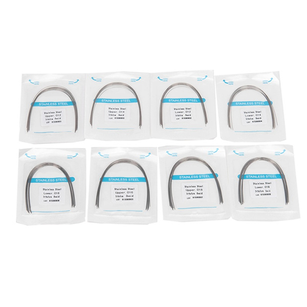 10 pack Dental Orthodontic Stainless Steel Oval Form Round Arch Wire ...