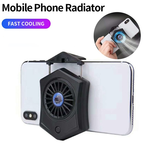 Portable Mobile Phone Cooler Fan Holder Cooling Pad Gamepad Game Gaming ...