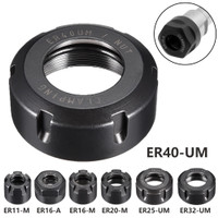 Clamping ER11-M ER16-A ER16-M ER20-M ER25-UM ER32-UM ER40-UM Collet Clamping Nuts for CNC ...