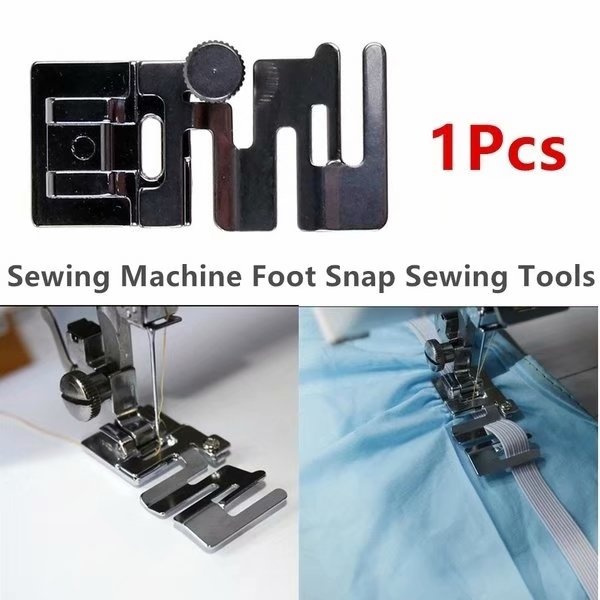 Elastic Rope Band Stretch Fabric Sewing Machine Foot Snap Sewing Tools ...