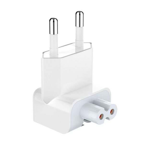European Pin Plug AC Duck Head Power Charger EU Wall AC Plug Adapter ...