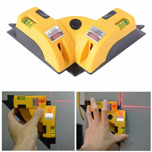 Laser Level 90 Degree Right Angle Vertical Horizontal Laser Square ...