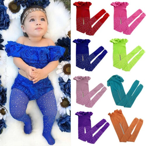 Toddler Kids Baby Girl Mesh Fishnet Net Pantyhose Tights Stockings ...