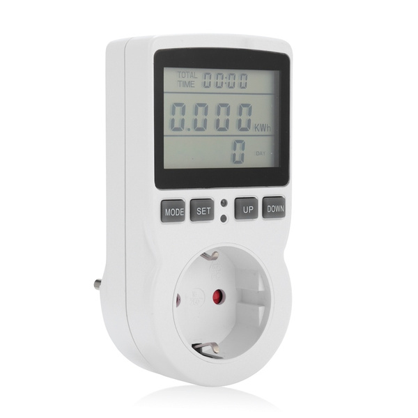 Intelligent Power Meter Socket Energy Electricity Monitor | Wish