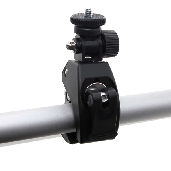 Bicycle Bike Handlebar Mount Screw Clamp Bracket Tripod for Camera DV ...