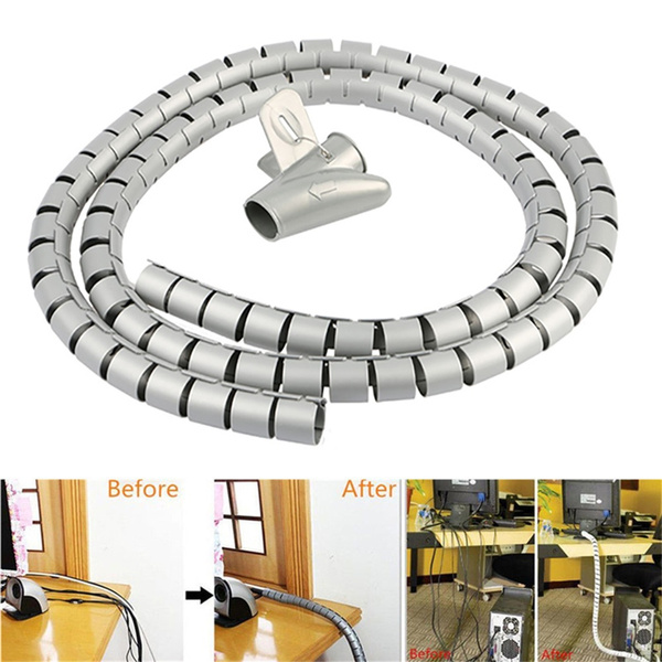 Plastic Cable Management Wrap Organizer For Home Safety isfang | Wish