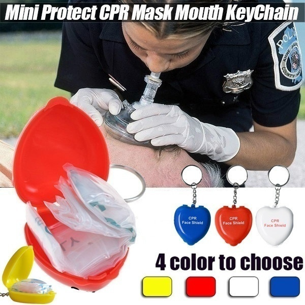 CPR Resuscitator Rescue Emergency First Aid Masks CPR Breathing Mask ...
