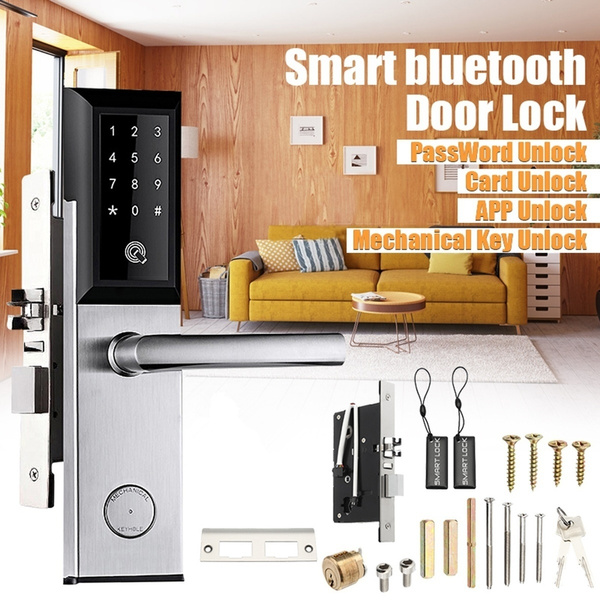 Key Card Phone Cipher Remote Control Security Lock Digital Door Lock ...