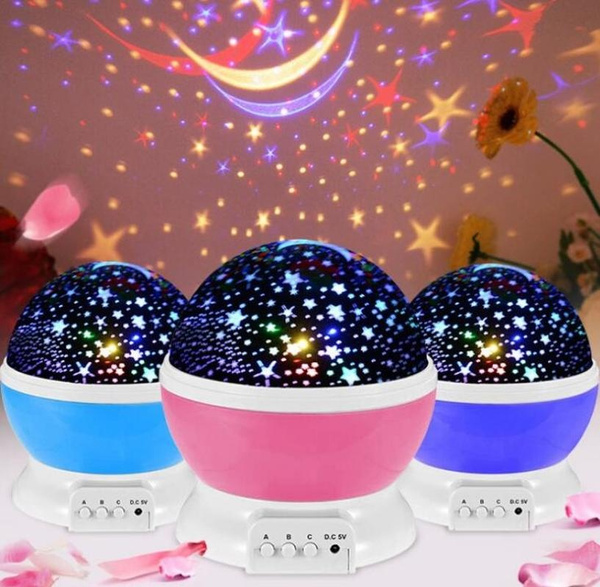 Novelty Luminous Toys Romantic Starry Sky LED Night Light Projector ...