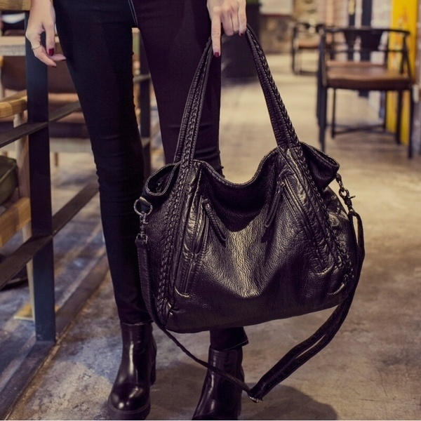 Large Soft Leather Bag Women Handbags Ladies Crossbody Bags For Women ...