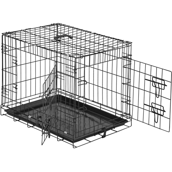 Dog cage crate collapsible Hundebox Hondenkooi Cage de transport pour ...
