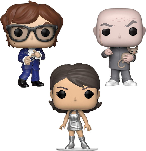 Funko Movies: Pop! Austin Powers Collectors Set - Dr. Evil, Austin ...