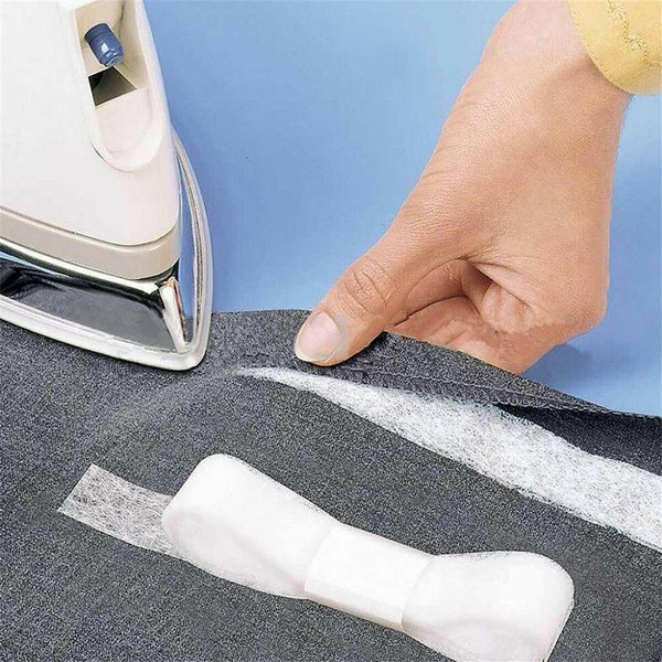 70 Yards White Double Sided Sewing Accessory Adhesive Tape Cloth ...