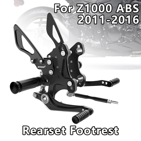 NEVERLAND For Kawasaki Z1000 ABS 2011-2016 Rear Set Footpeg Footrest ...