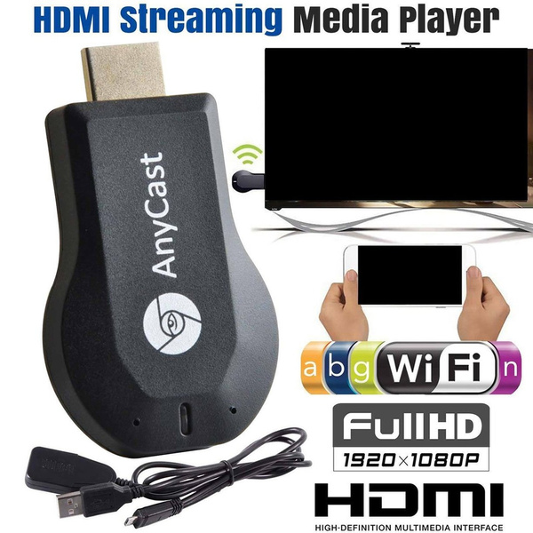 WiFi 1080P HD HDMI TV Stick AnyCast DLNA Wireless Miracast Airplay ...