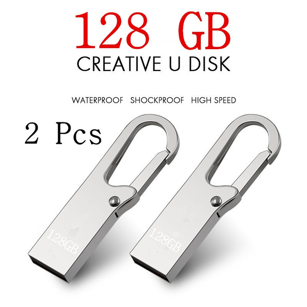 Waterproof usb memory stick metal usb flash drive 128GB U disk pen ...