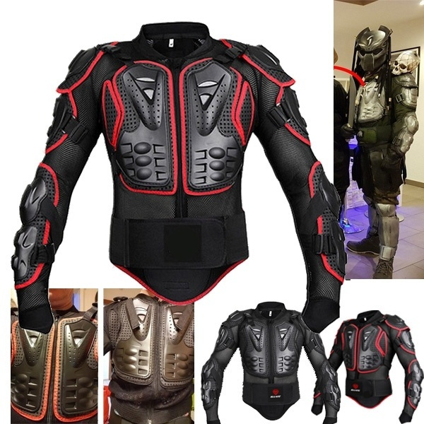 2020 New Men Motorcycle Armor Suit Racing Protective Back Jacket ...