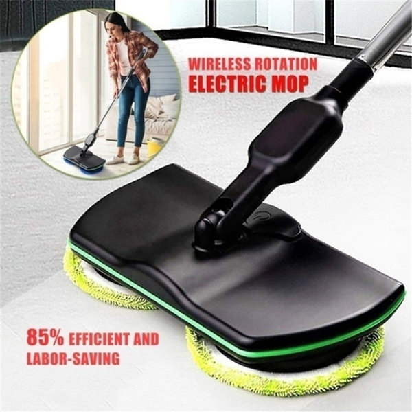 Electric Rechargeable Mop Radio Electric Rotary Mop Sweeper Floor ...