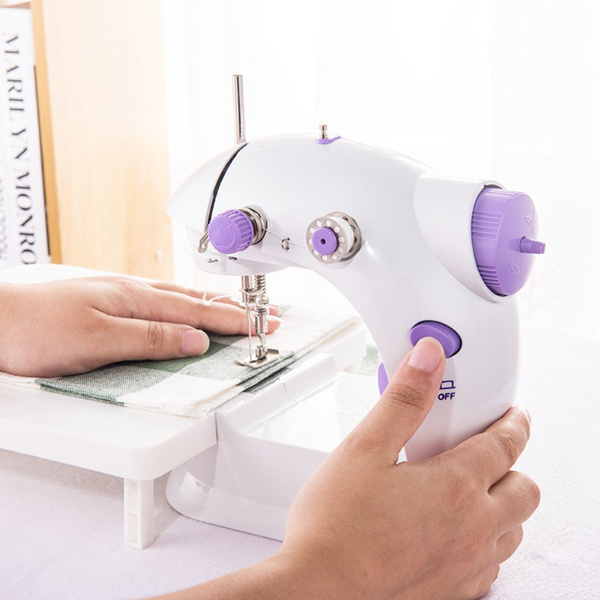Handheld sewing machines Dual Speed Double Thread Multifunction ...