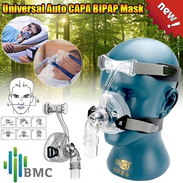New Upgrade BMC NM2 CPAP Nasal Mask Oxygen Ventilator Interface with ...