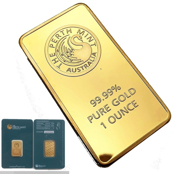 Mint Green and Black 30g Gold Bars and Composite Belt Pure Gold 999.9 ...