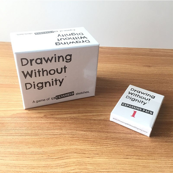 Drawing Without Dignity Board Games Card Combo Pack Expansion Pack 1 ...