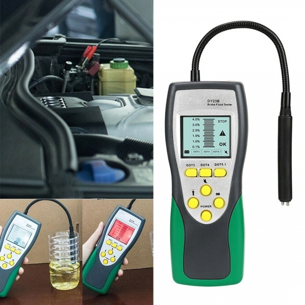 Brake fluid tester Brake fluid monitor LCD Display Backlit DY23B | Wish
