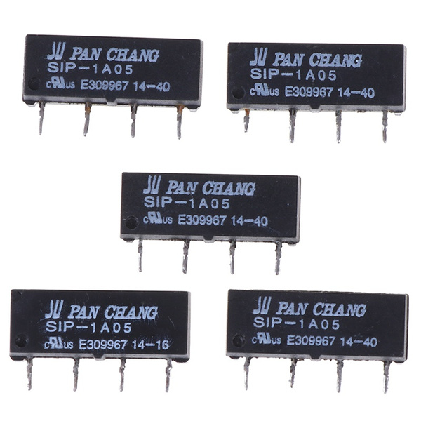 5Pcs 4pin 5v relay sip-1a05 reed switch relay for pan chang relay | Wish