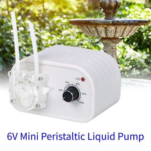 Garden 6V Mini Peristaltic Liquid Pump DIY Dosing Pump Hose Pump For ...