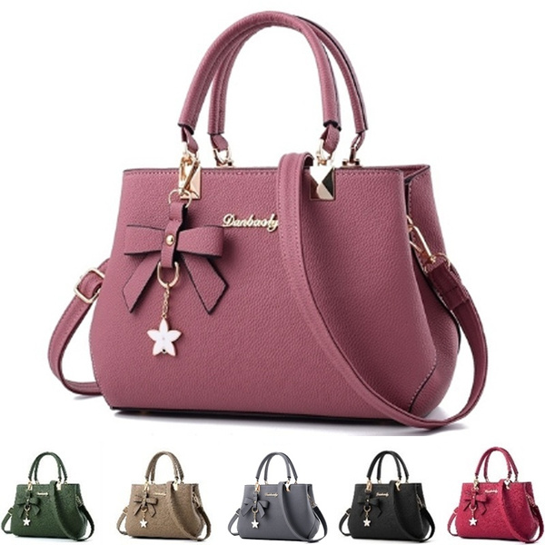 Women's Fashion Handbags Purse Messenger Bags Shoulder Bag PU Leather ...