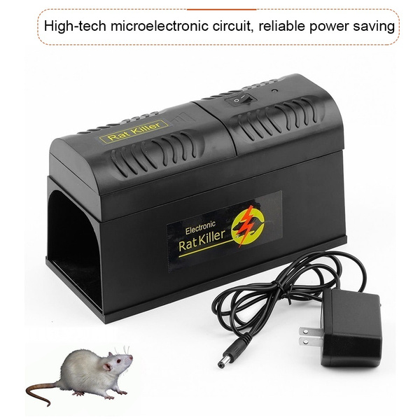 Electronic High Voltage Rat Trap Electric Shock Mice Mouse Rodent ...