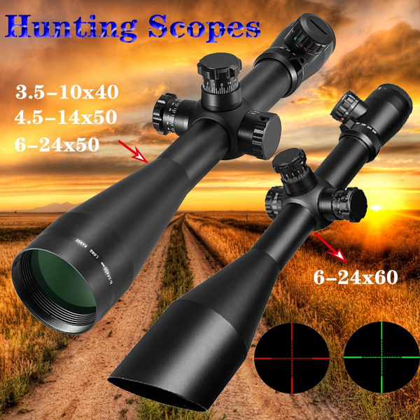 Hunting Rifle Scopes 3.5-10x50 4.5-14x50 6-24x50 6-24x60 Rifle Scope ...