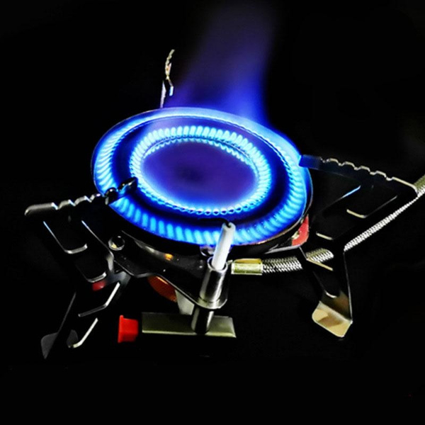 Outdoor Camping Hiking Foldable Gas Stove Furnace Portable Split Stove ...
