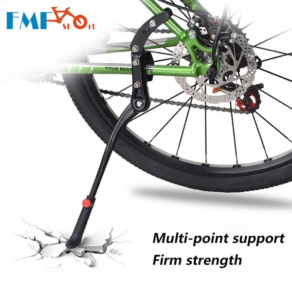 Adjustable Bicycle Bike Stand Aluminum Foot Prop Side Kickstand Parking ...