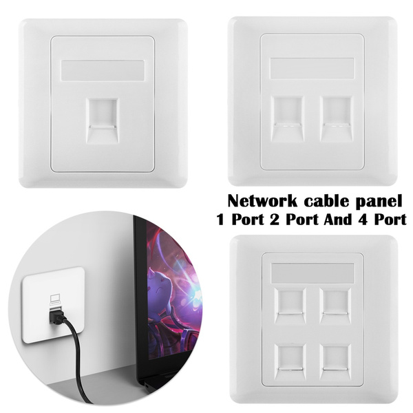 1 Port 2 Port And 4 Port Home Improvement Telephone RJ45 Computer ...