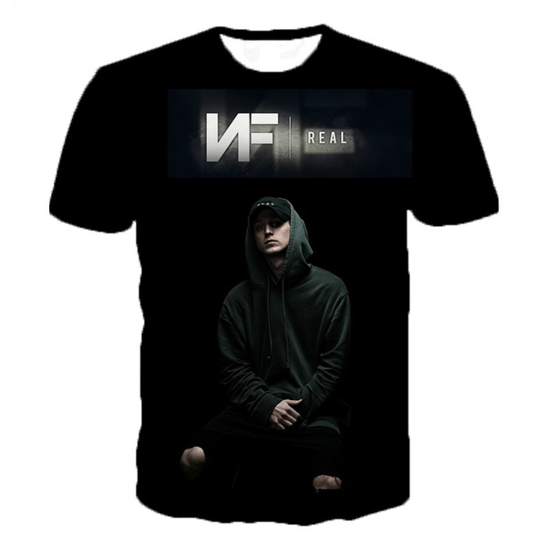 NF Hot Summer T Shirt Rapper NF 3d Printed T Shirt Men / Women Hip Hop ...