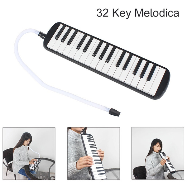 32 Keys Melodica Harmonica Keyboard With Handbag Durable Musical ...