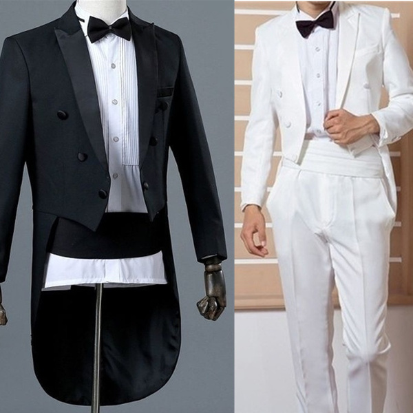Coat And Tie For Prom White