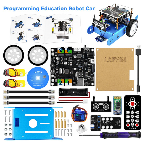 LAFVIN IBOT Programmable Education Robot Car Kit with Tutorail and ... LAFVIN IBOT Programmable Education Robot Car Kit with Tutorail and ...