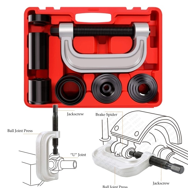 Ball Joint Press Tool Set - 10Pc Ball Joint Remover Tool Ball Joint ...