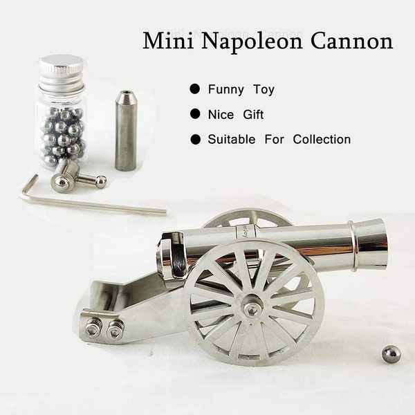 Mini Napoleon Cannon with Pellets Mini Cannon Model Rare Military ...