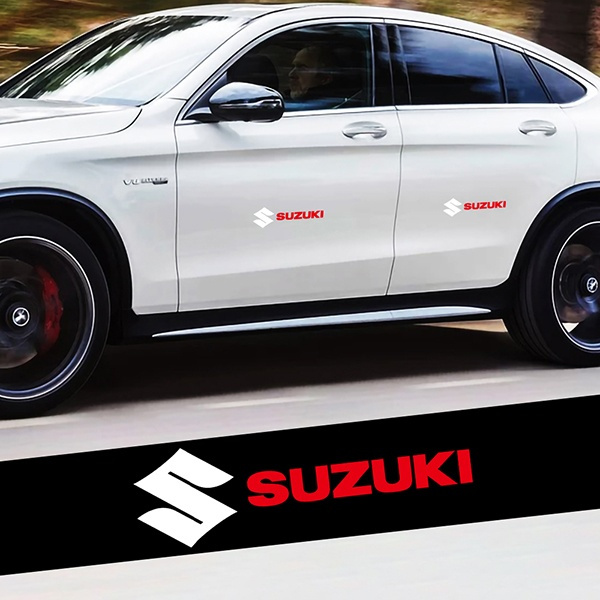 2Pcs Car Front Sticker Front Bumper Sticker For Suzuki Grand Vitara SX4 ...