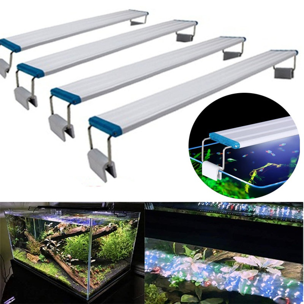 LED Aquarium Lighting Extendable Waterproof Aquatic Plant Light for ...