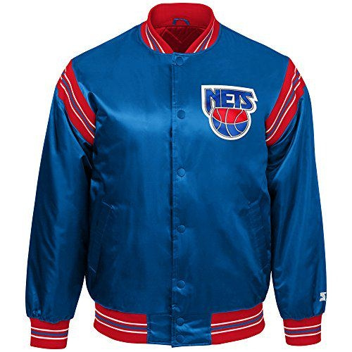 STARTER Youth Boys The Enforcer Retro Satin Jacket NBA Team Logos and ...