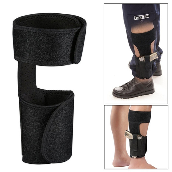 Hidden Holder Ankle Holster Revolver Carry Gun Wrap with ankle joint ...