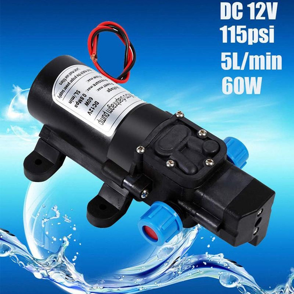12V 116psi Self Priming Pump Diaphragm High Pressure Automatic Switch ...