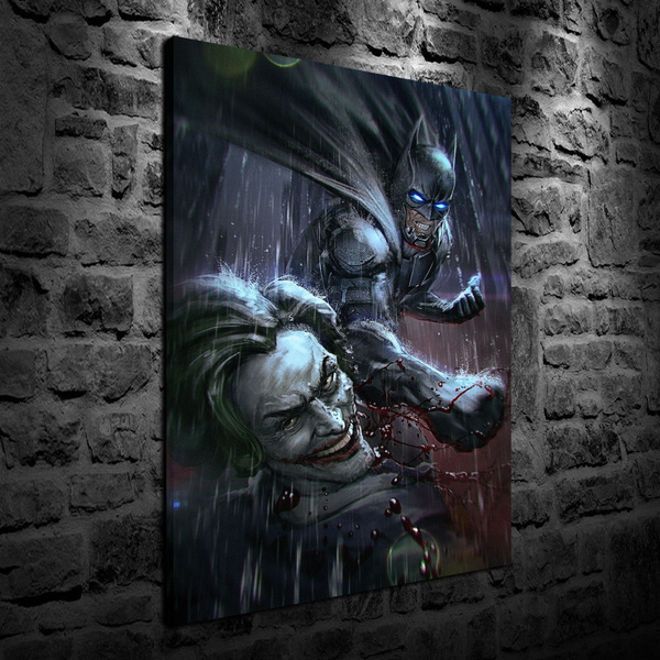 The Batman The Joker Home Decor Poster Prints Art & Collectibles Music ...