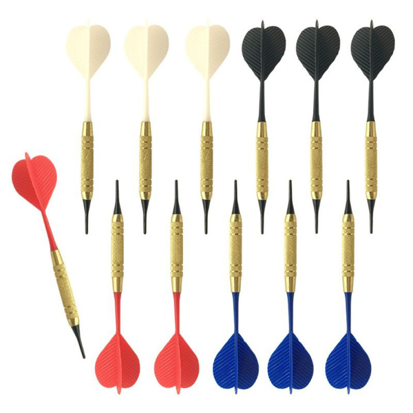 12pcs/set Soft Nylon Tip Darts PC Shaft for Electronic Plastic ...
