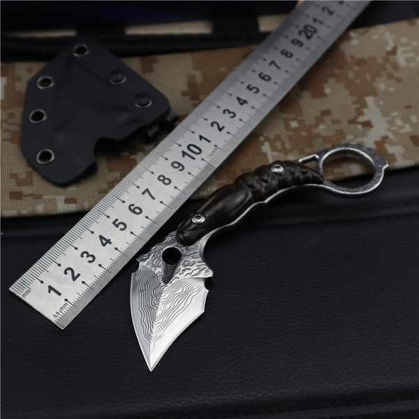 Steel Claw knives Hunting Knife Tactical Claw Camp Hike Outdoor Self ...